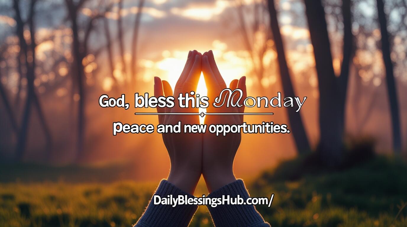 100 Beautiful Good Morning Monday Blessings, Inspiring Quotes and Prayers