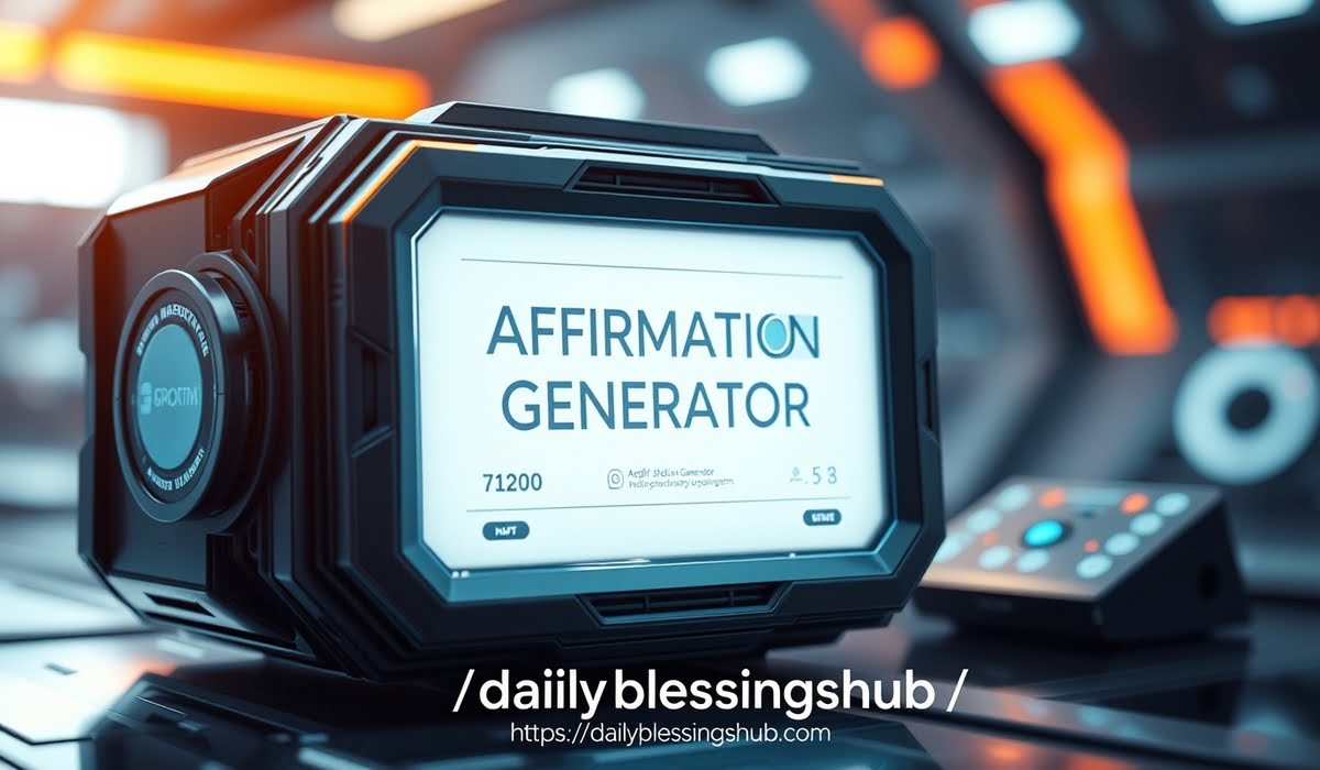 Affirmations Generator