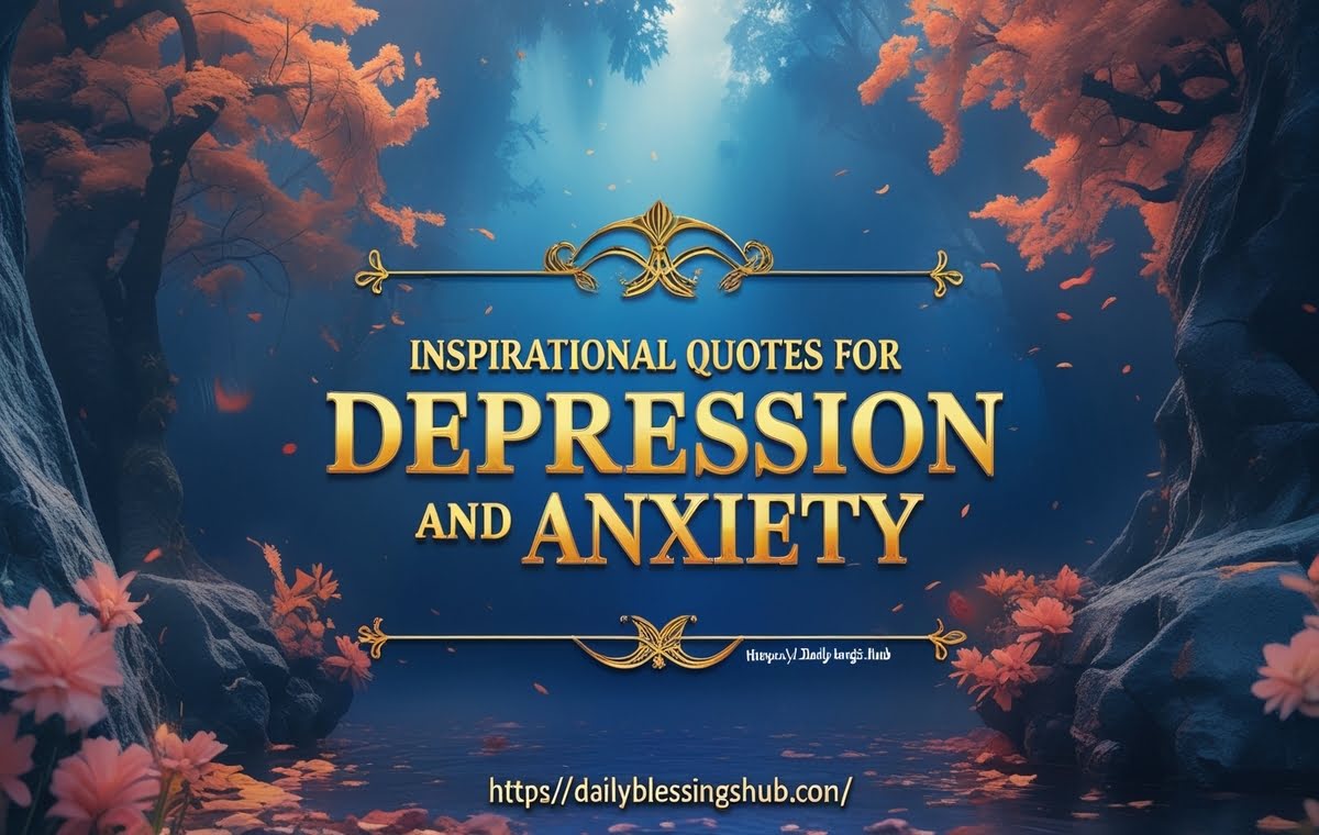 25 Powerful Inspirational Quotes for Depression to Lift Your Spirit